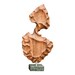 Unique Gift, Modern Sculptures, Handmade 3d Statue, Bookshelf Decor ...