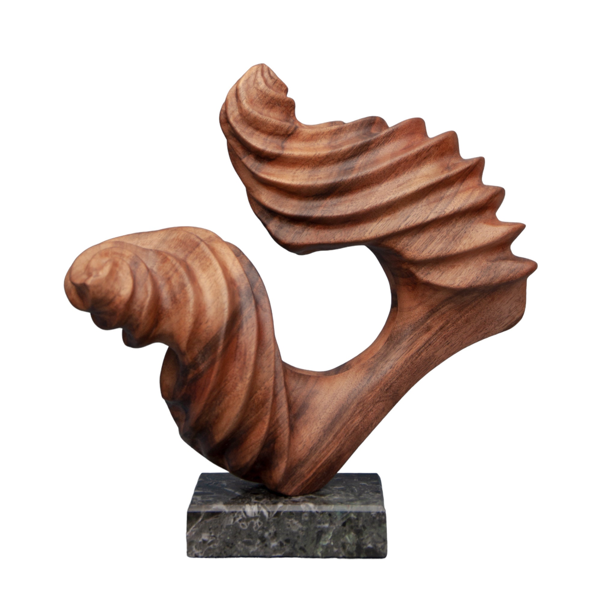 Unique Gift Handmade 3d Statue Living Room Art Wood - Etsy