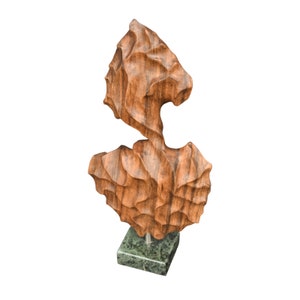 Unique Gift, Modern Sculptures, Handmade 3d Statue, Bookshelf Decor ...