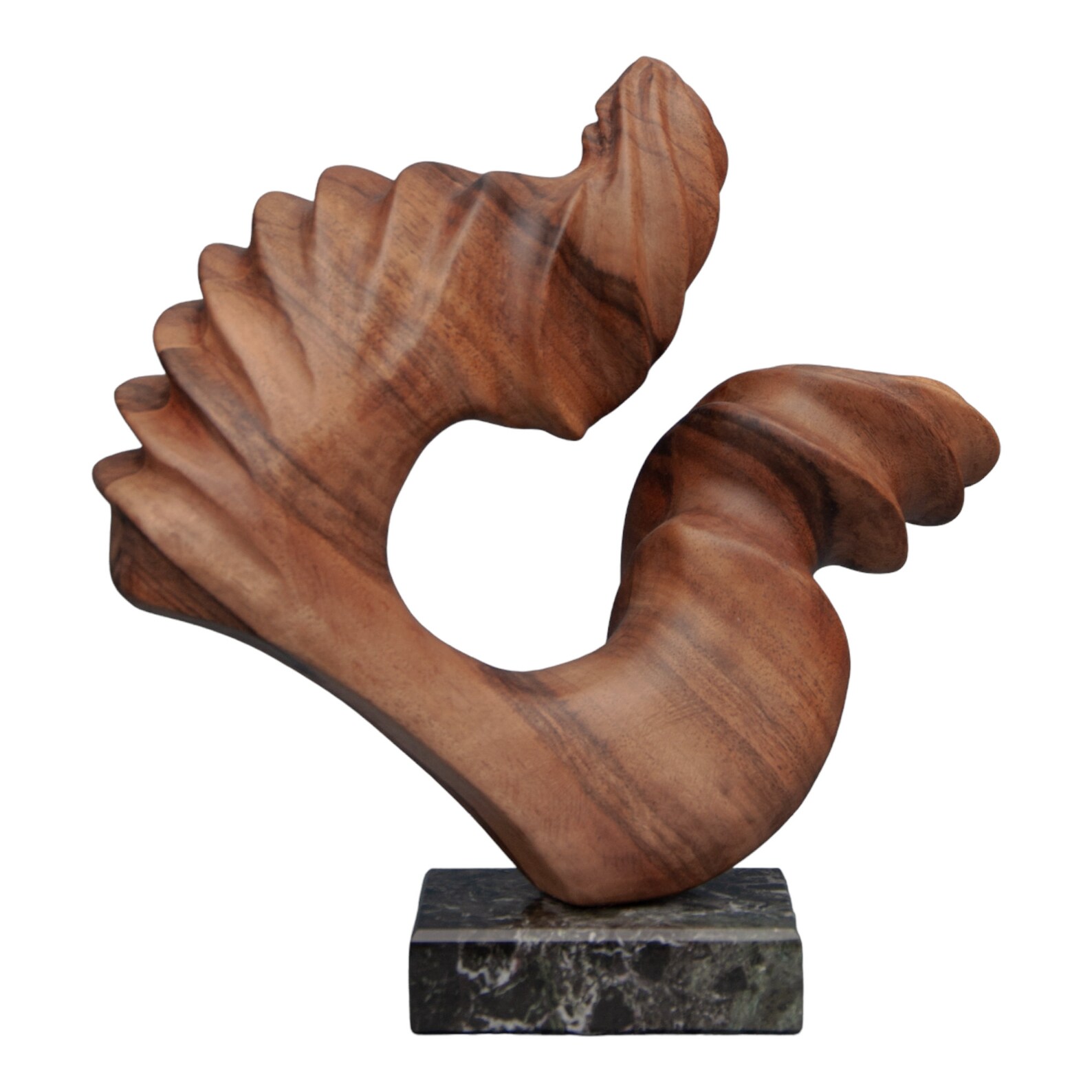 Unique Gift Handmade 3d Statue Living Room Art Wood - Etsy