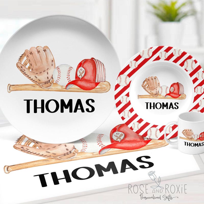 Baseball Placemats - Etsy