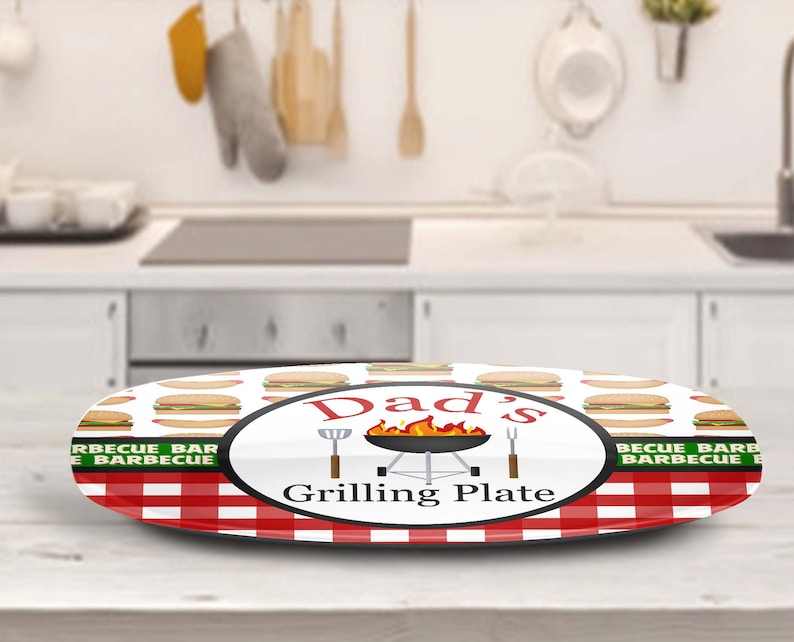 Barbecue Personalized Platter Custom BBQ Grilling Plate - Etsy