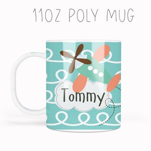 Personalized Airplane Plate, Plane 10" Polymer Kids Plate, Option for ...
