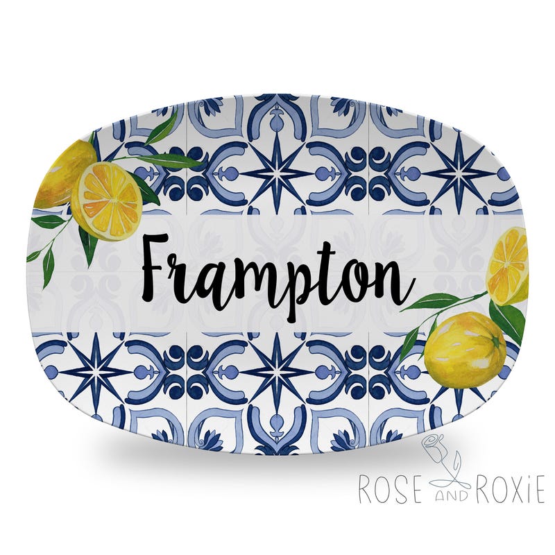 Lemon Platter Italy - Etsy