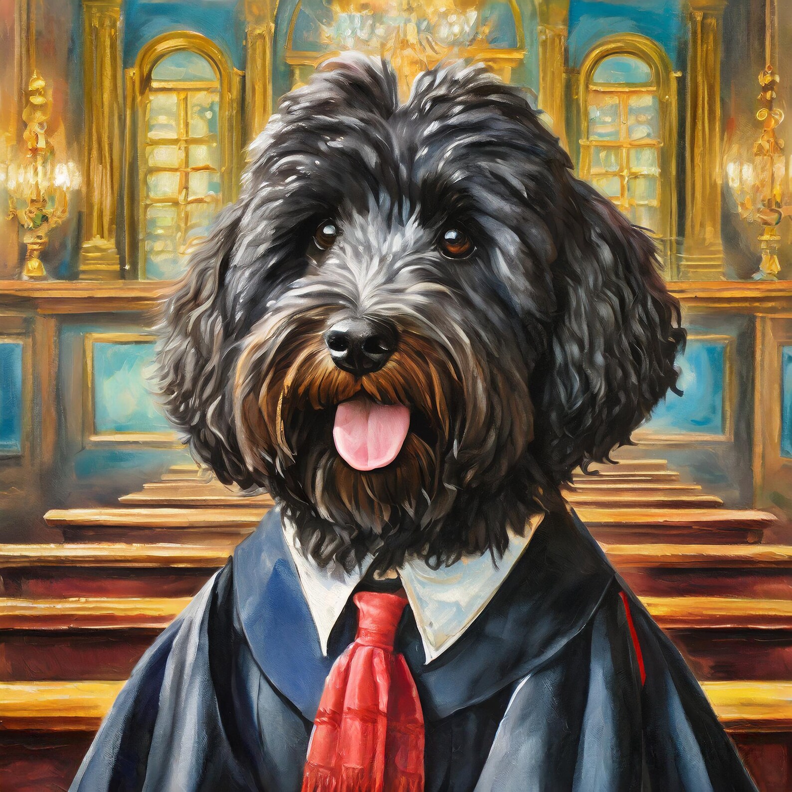 8 Designs Doodle Judge. Trivet for Hot Dishes. 6x6 Hot Plate. Doodle ...