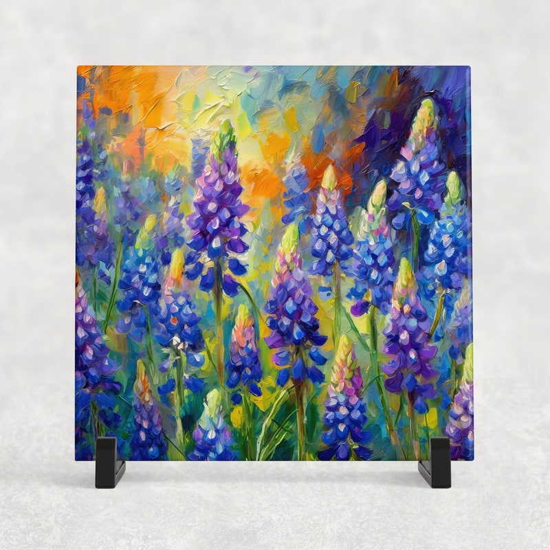 Bluebonnet Painting - Etsy