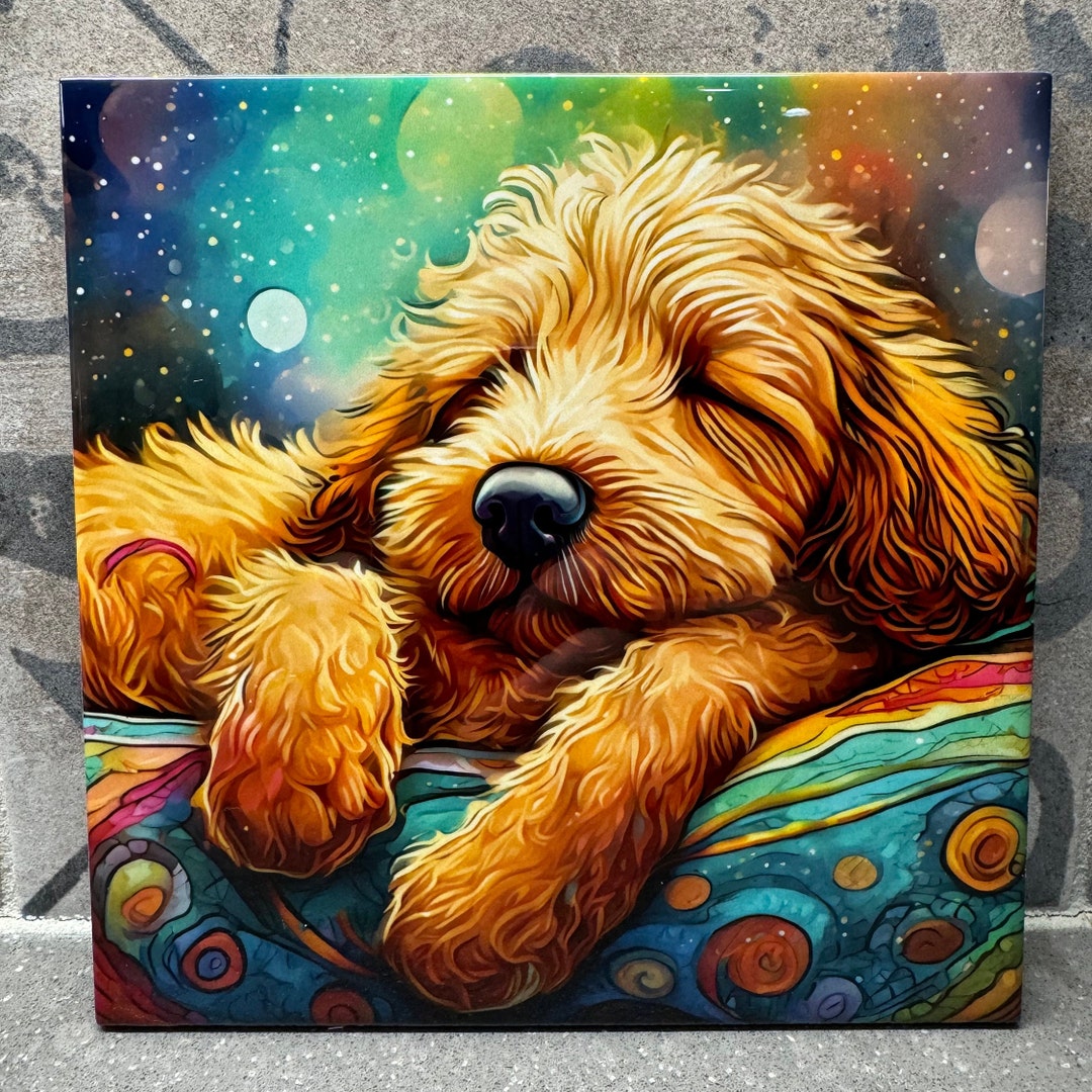 126 Designs! Trivets for Hot Dishes, Goldendoodle Gift, Goldendoodle ...