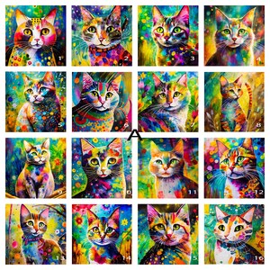 Ceramic Trivet Cats. 144 Designs! Cat Lover. Trivets for Hot Dishes ...