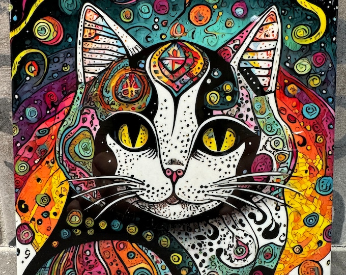 Vintage Brass Cat Trivet Detailed Rosenthal Netter Retro Midcentury ...