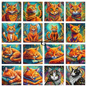 Ceramic Trivet Cats. 144 Designs! Cat Lover. Trivets for Hot Dishes ...
