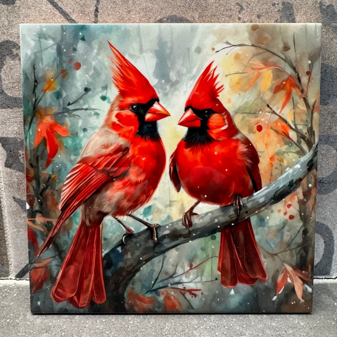 Cardinal Bird Trivet for Hot Dishes, Hot Pads & Home Decor for Bird ...
