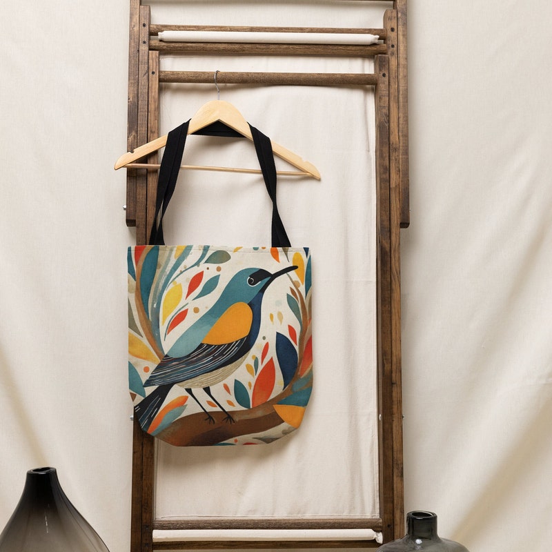 Bird Tote Bag - Etsy