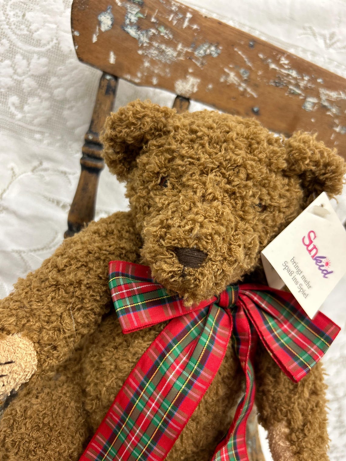 Vintage “sunkid” German Teddy Bear - Etsy