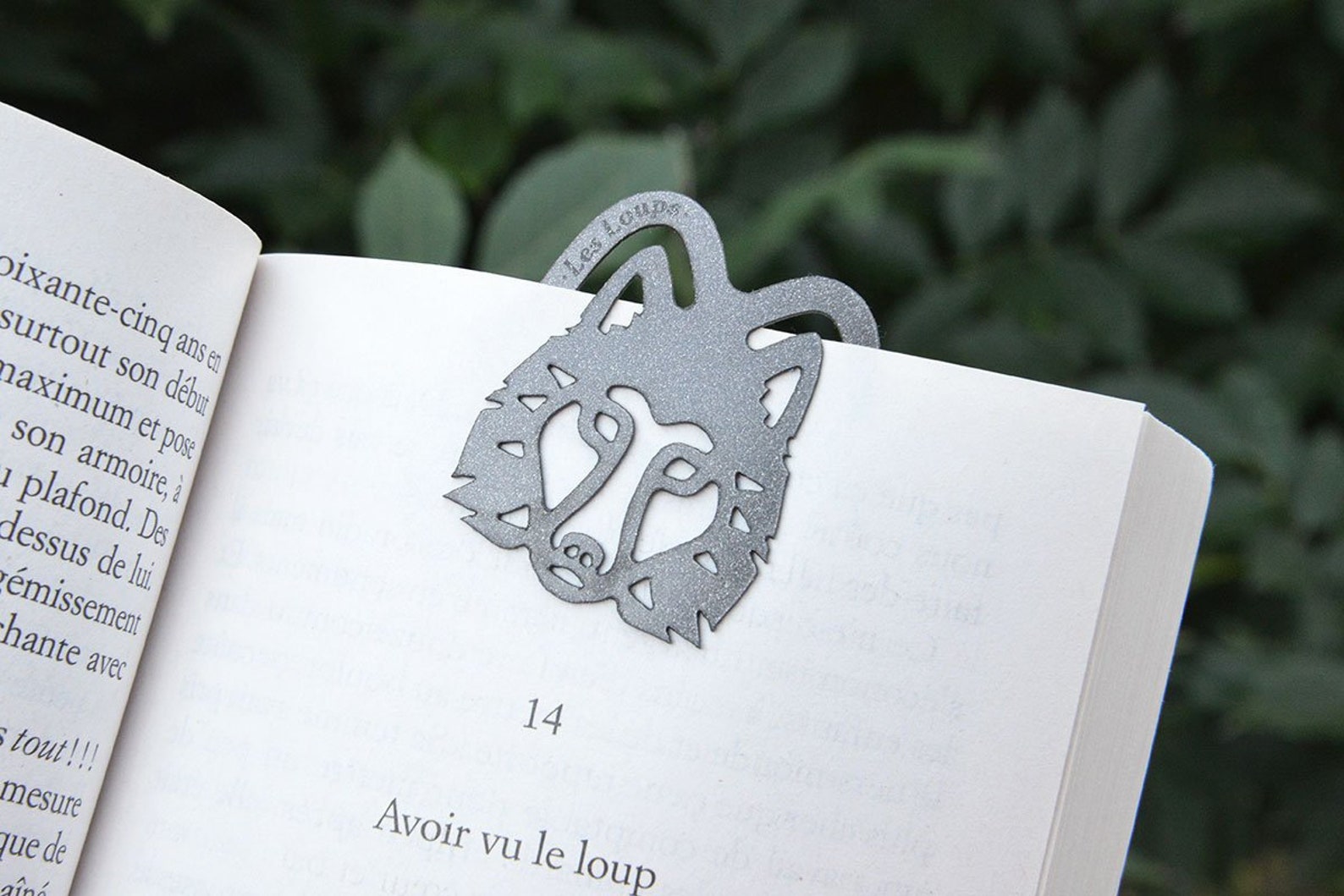 Bookmark Wolf Wolves Theme Wolf Bookmark Nature Animal - Etsy UK