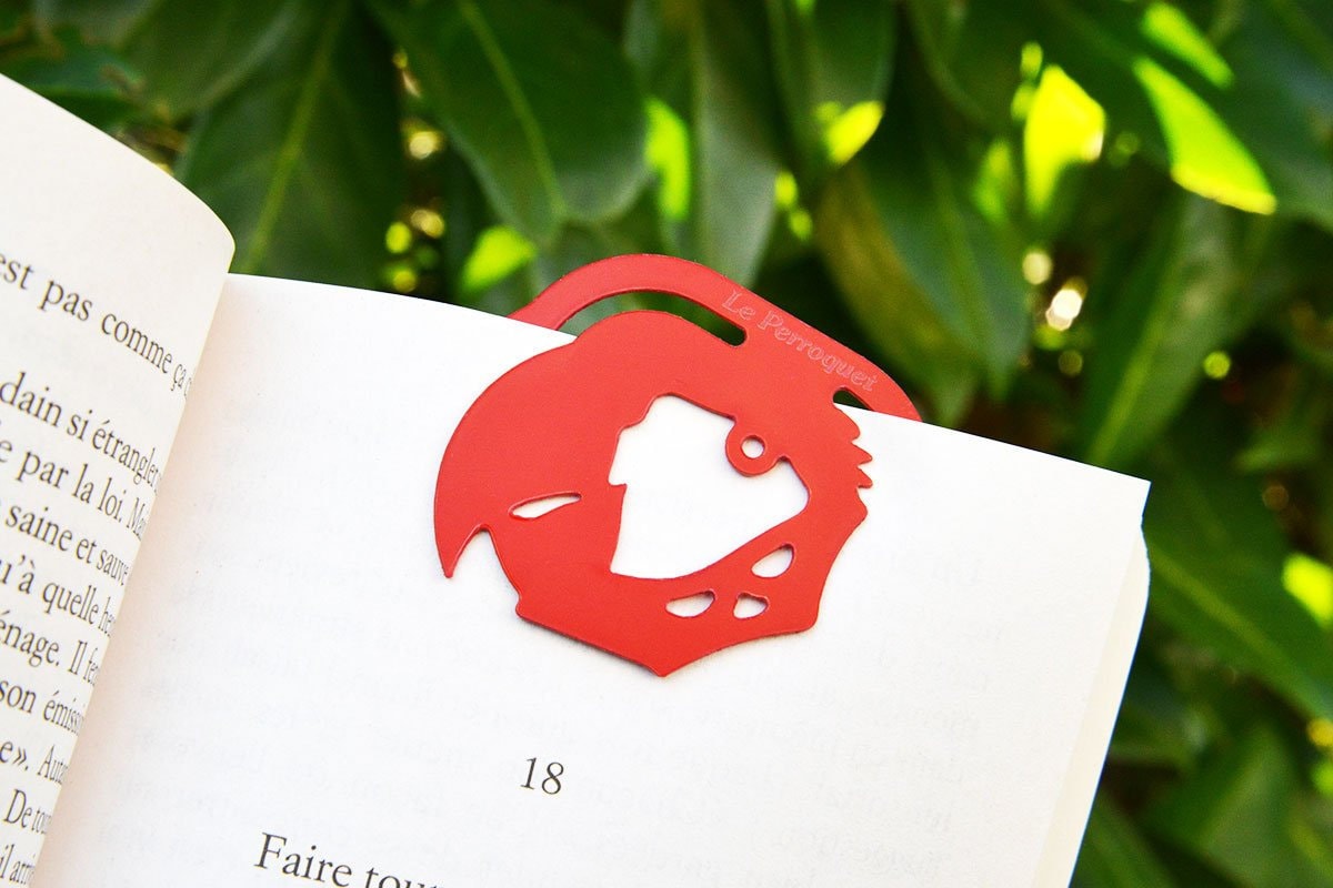 Bookmark Parrot Theme Animal Savannah Pirate Cockatoo Bookmark Animal ...