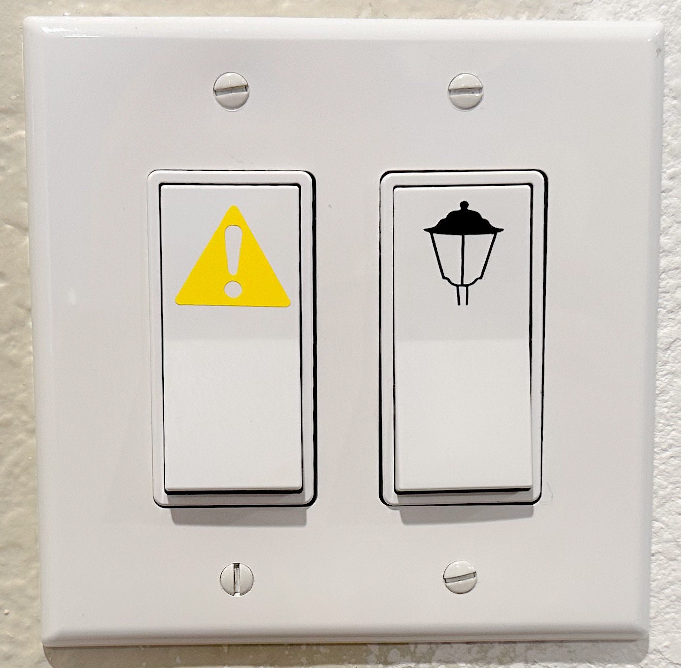 Room Switch Decals Light Switch Decal Switch Decal Fan Switch Decal ...