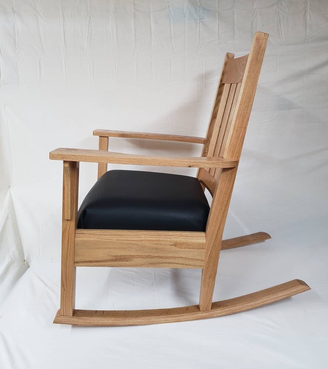 Craftsman/ Art & Crafts Style Rocking Chair Handcrafted With ...