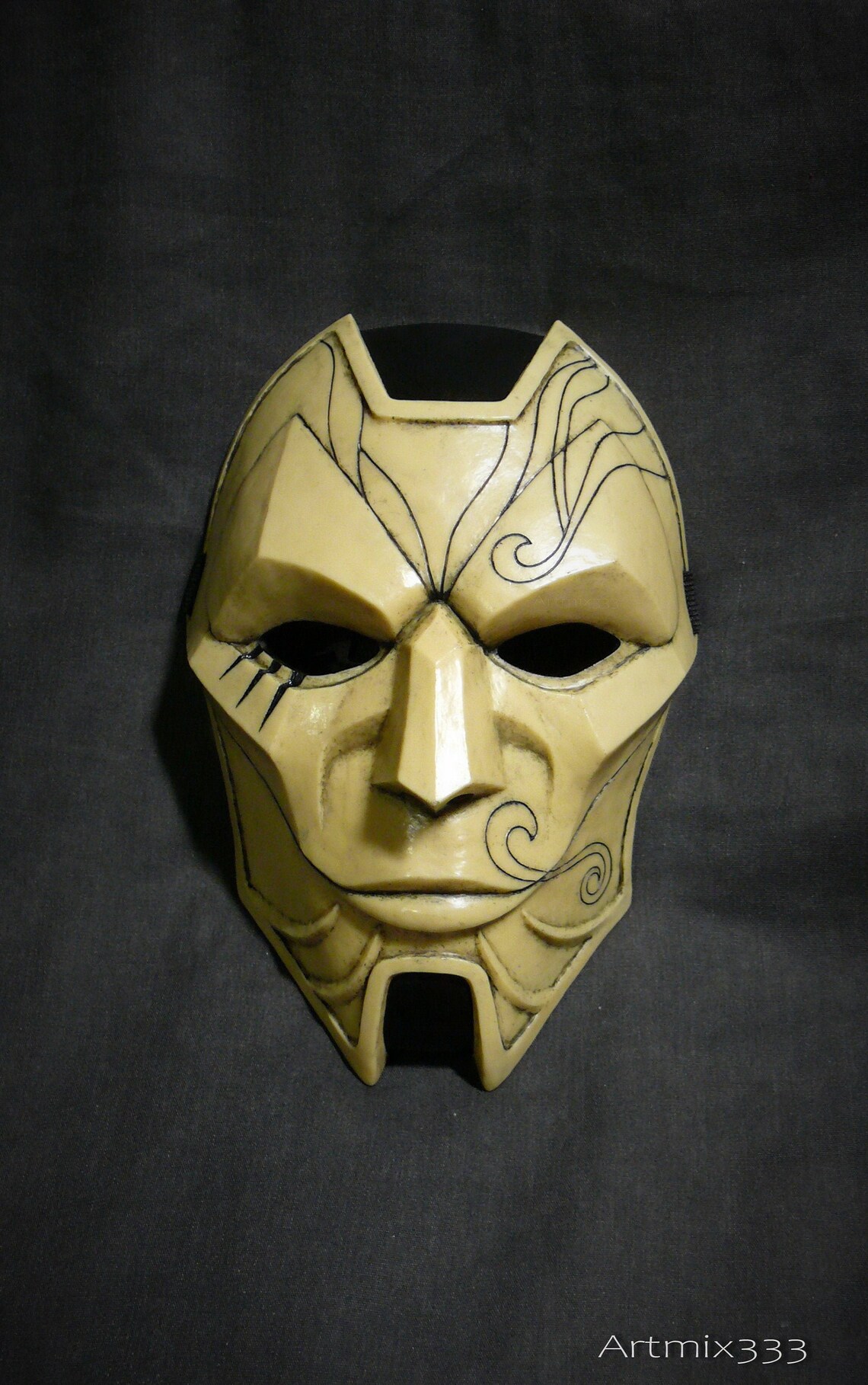 Jhin mask League of Legends | Etsy