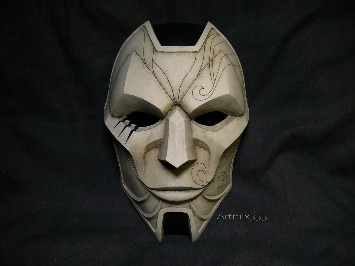 Mask Jhin League of Legends - Etsy