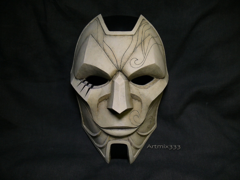 Mask Jhin - League of Legends - Etsy