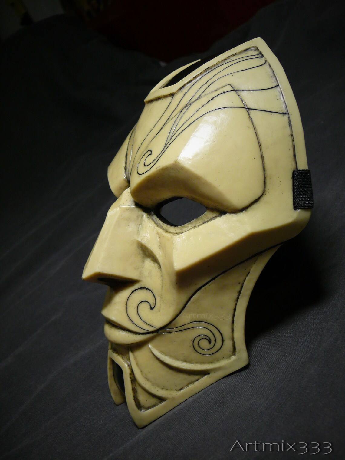 Jhin mask League of Legends | Etsy