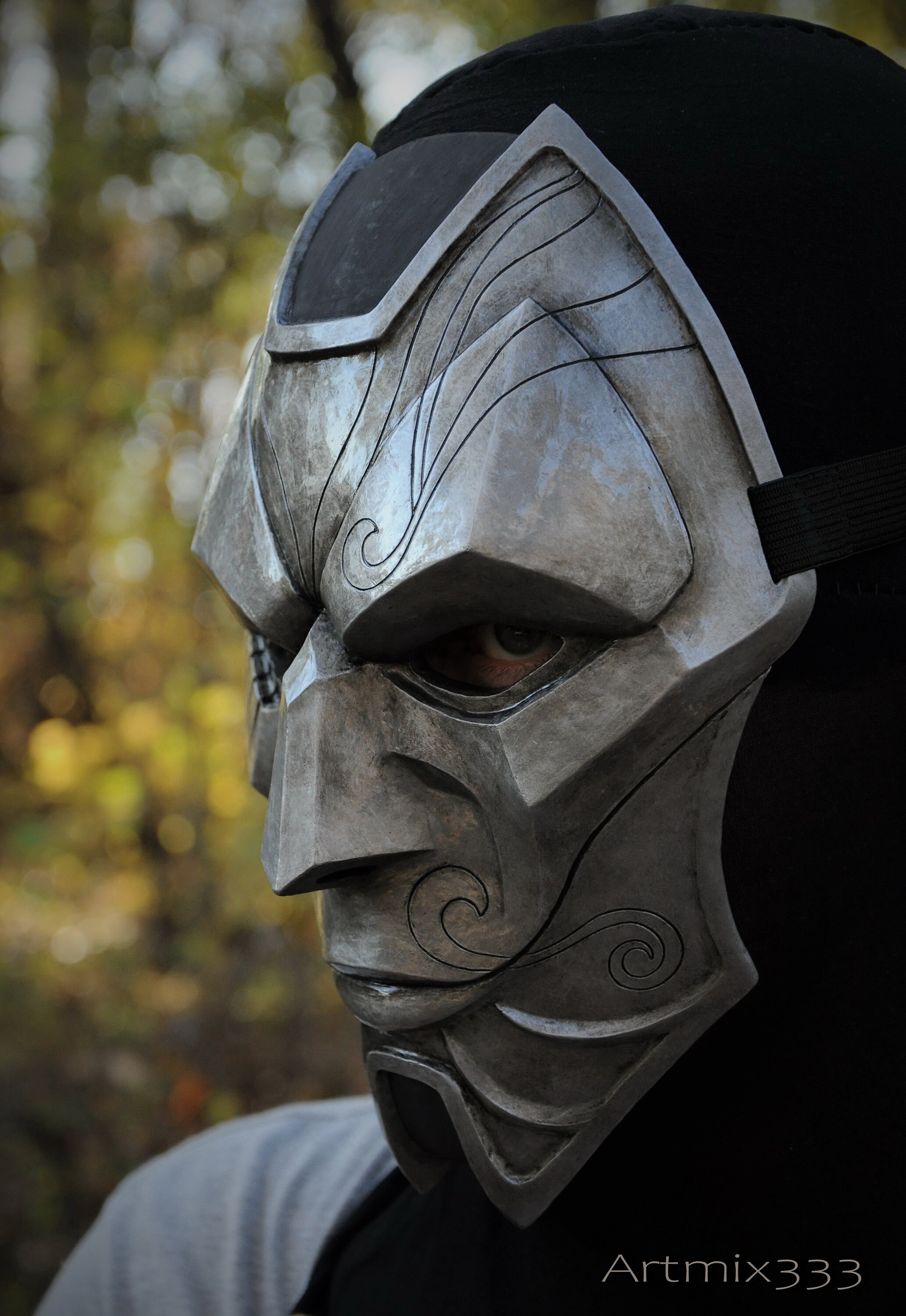 Jhin Mask League of Legends - Etsy