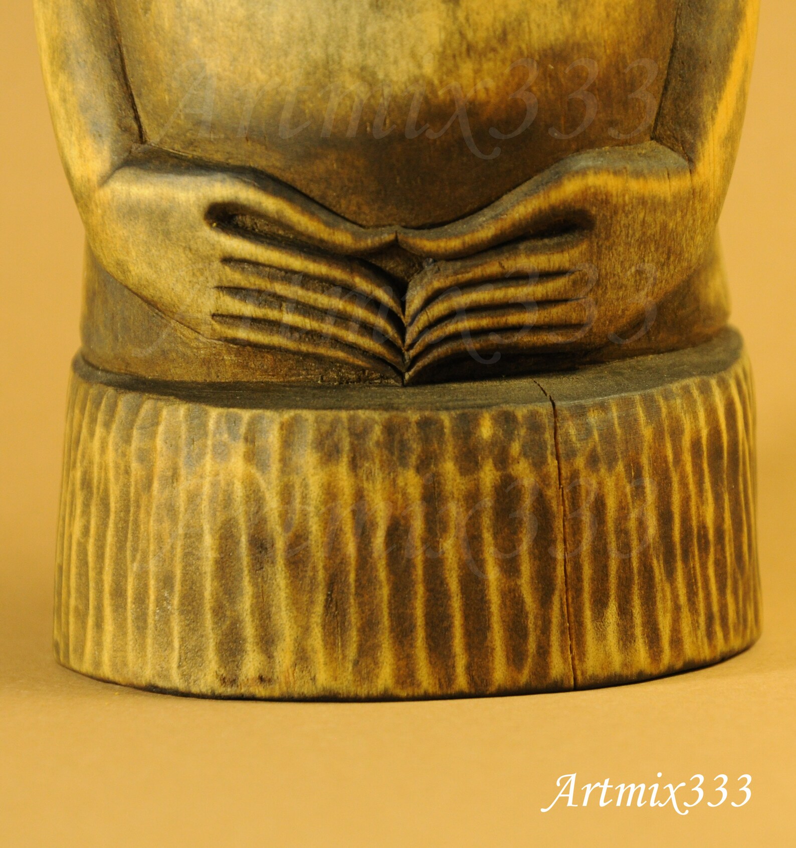 Figurine in the Style of Easter Island Hand Carving. - Etsy