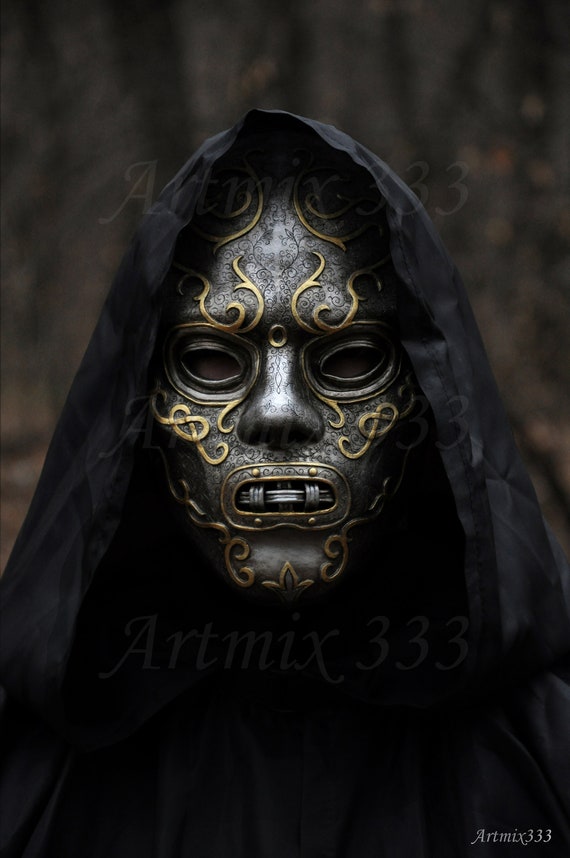Unique mask Death Eaters handmade from the film Harry Potter | Etsy