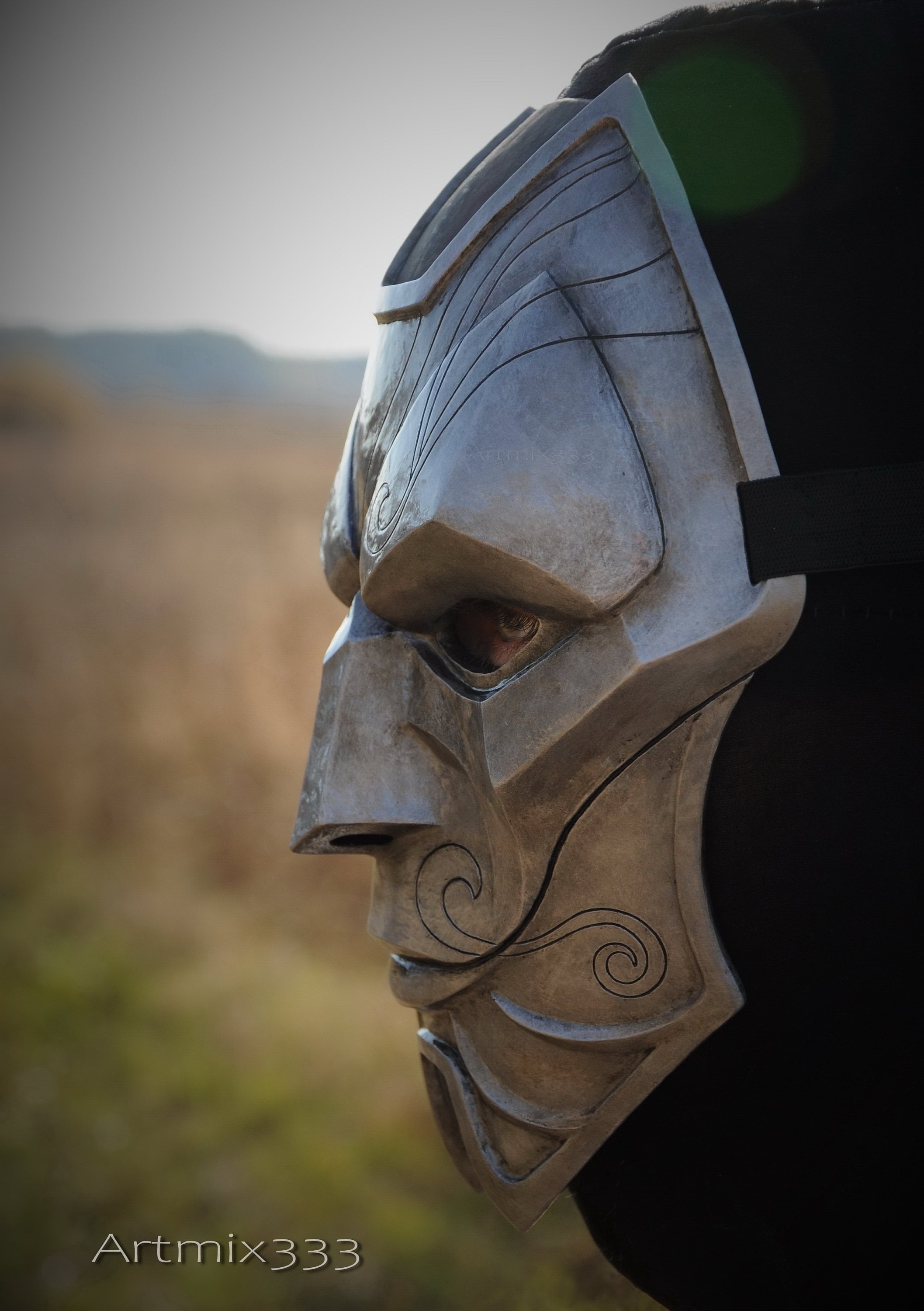 Jhin mask League of Legends | Etsy