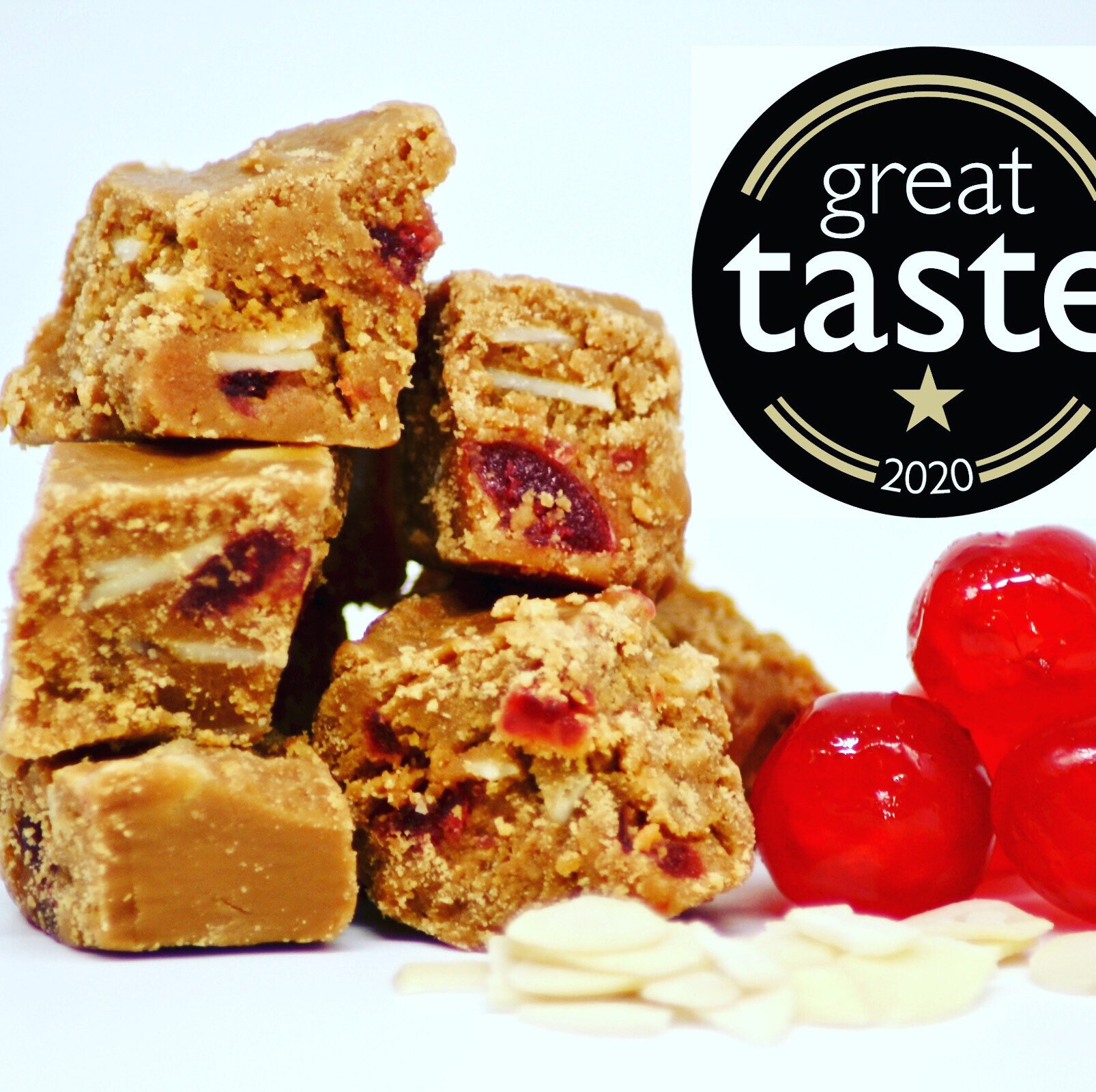 Cherry Bakewell Fudge Gift Bag. Ruby's Handmade Great Taste Award ...