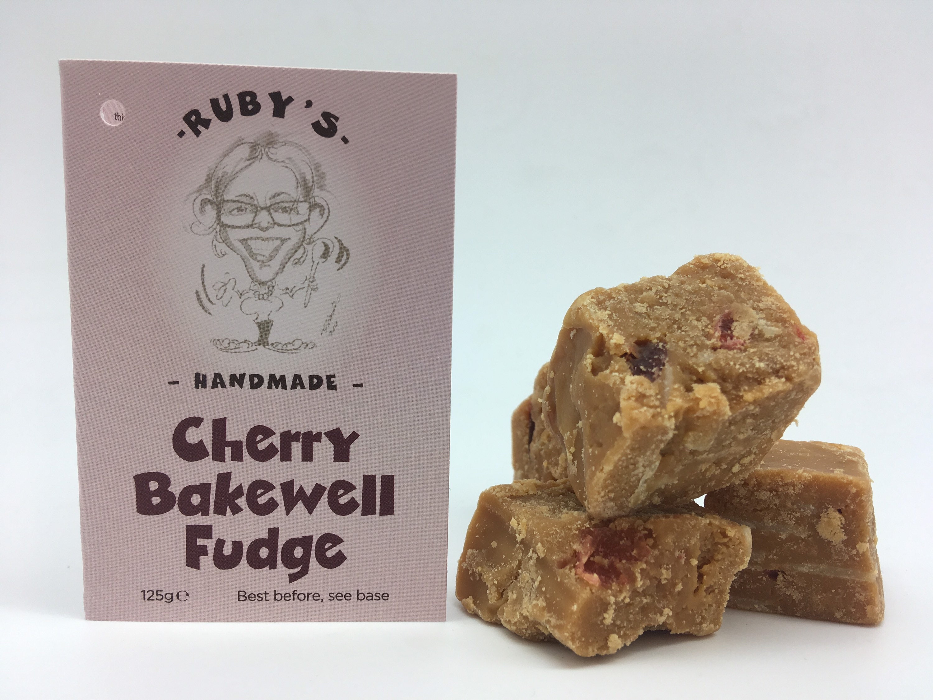 Cherry Bakewell Fudge Gift Bag. Ruby's Handmade Great Taste Award ...