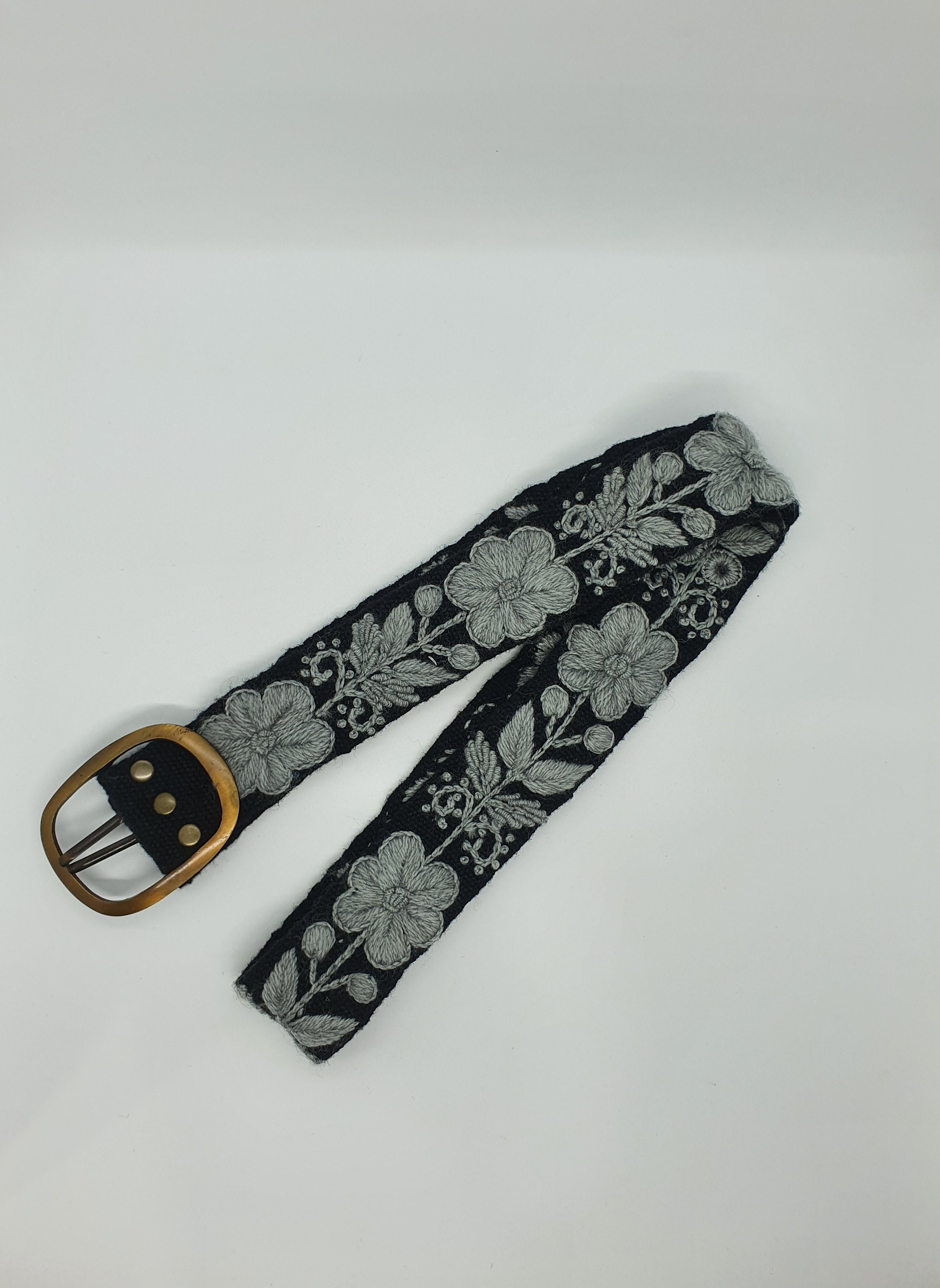 Peruvian Embroidered Belt Peruavian Belts Hand Embroidered - Etsy