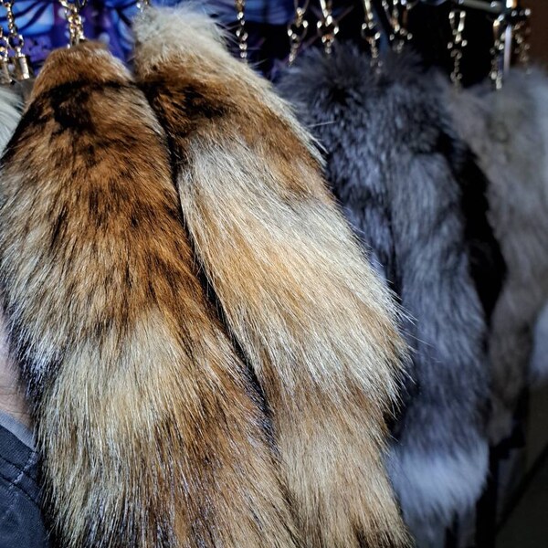 Real Fox Tails - Etsy