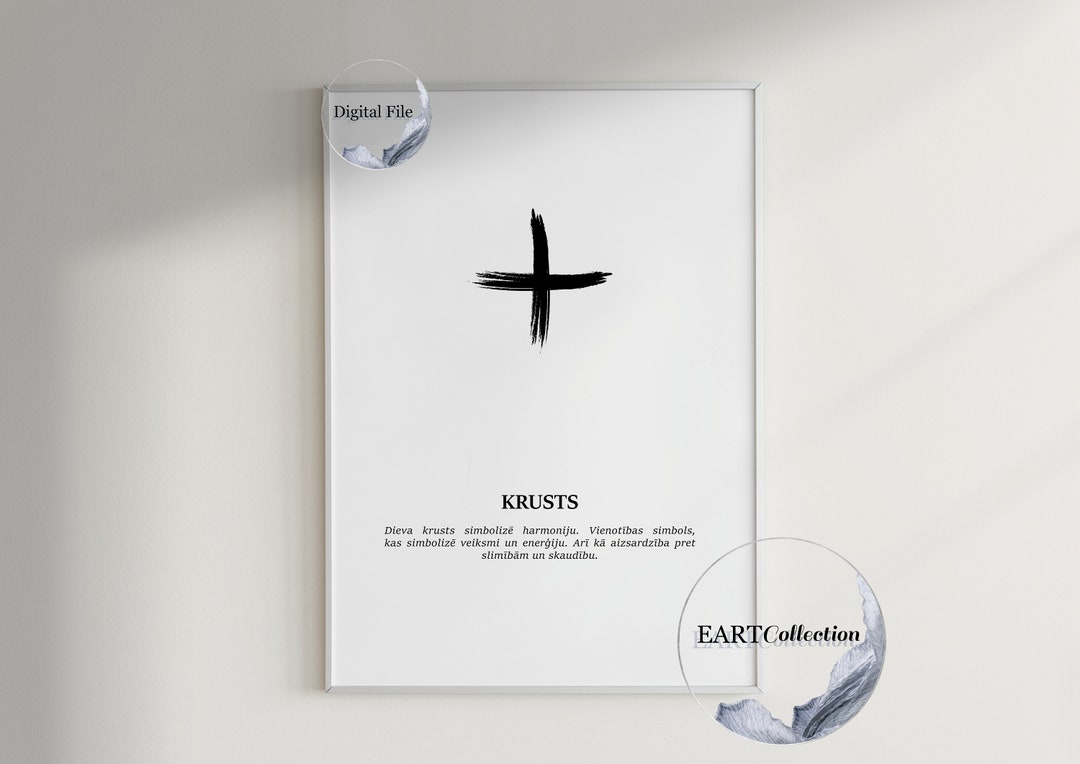 Krusts Latvijas Simbolika Simboli Etnogrāfika Etniskie - Etsy