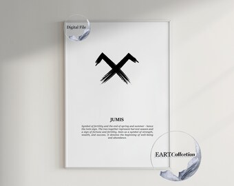 Auseklis, Latvian Symbolic, Ethnic Symbols, Wall Art, Digital Printable ...
