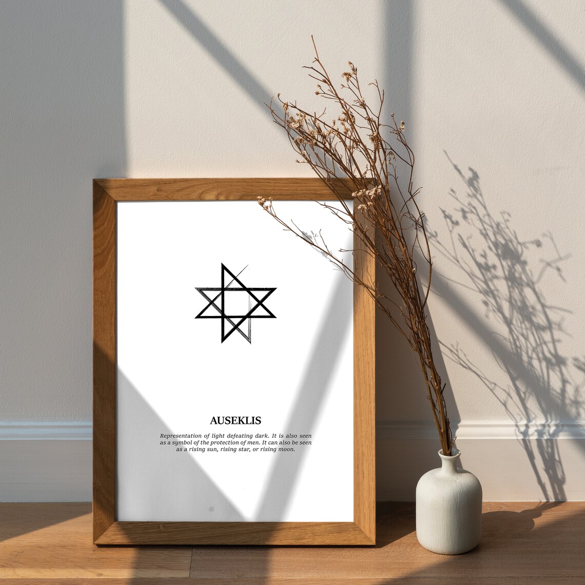 Auseklis, Latvian Symbolic, Ethnic Symbols, Wall Art, Digital Printable ...