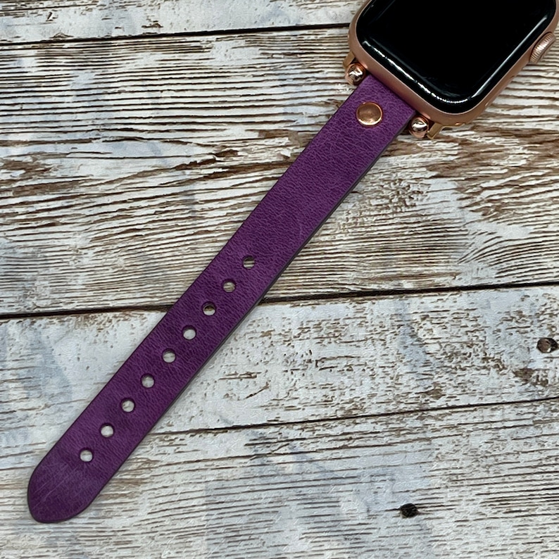 Purple Apple Watch Band, 42mm, 38mm, 40mm, 44mm for Series 1-2-3-4-5-6 ...