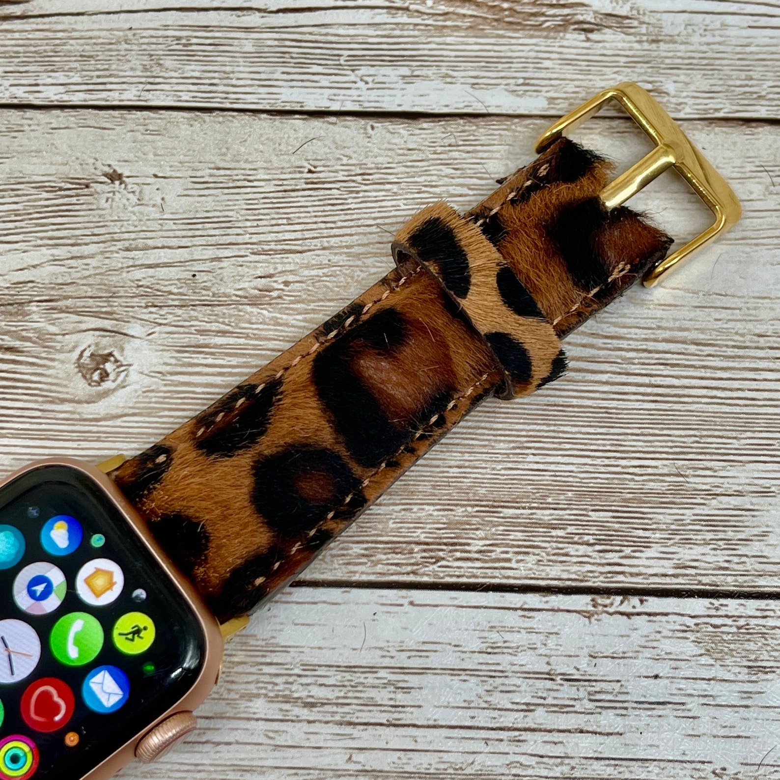 Leopard Apple Watch Band 38mm 40mm 41 Mm 42mm 44mm 45 Mm - Etsy