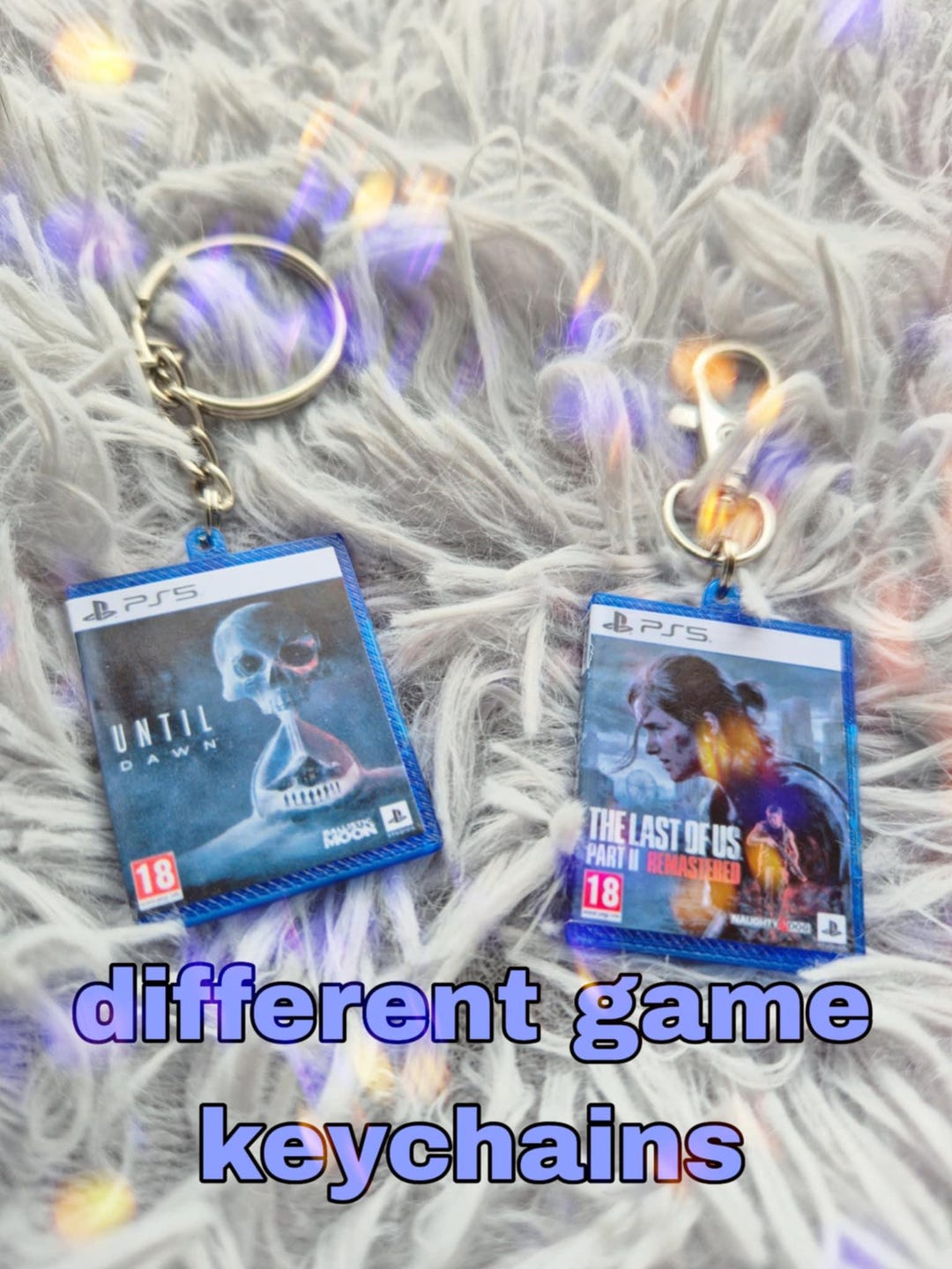 Miniature PS5 Game Keychains / Custom Made PS5 Games - Etsy