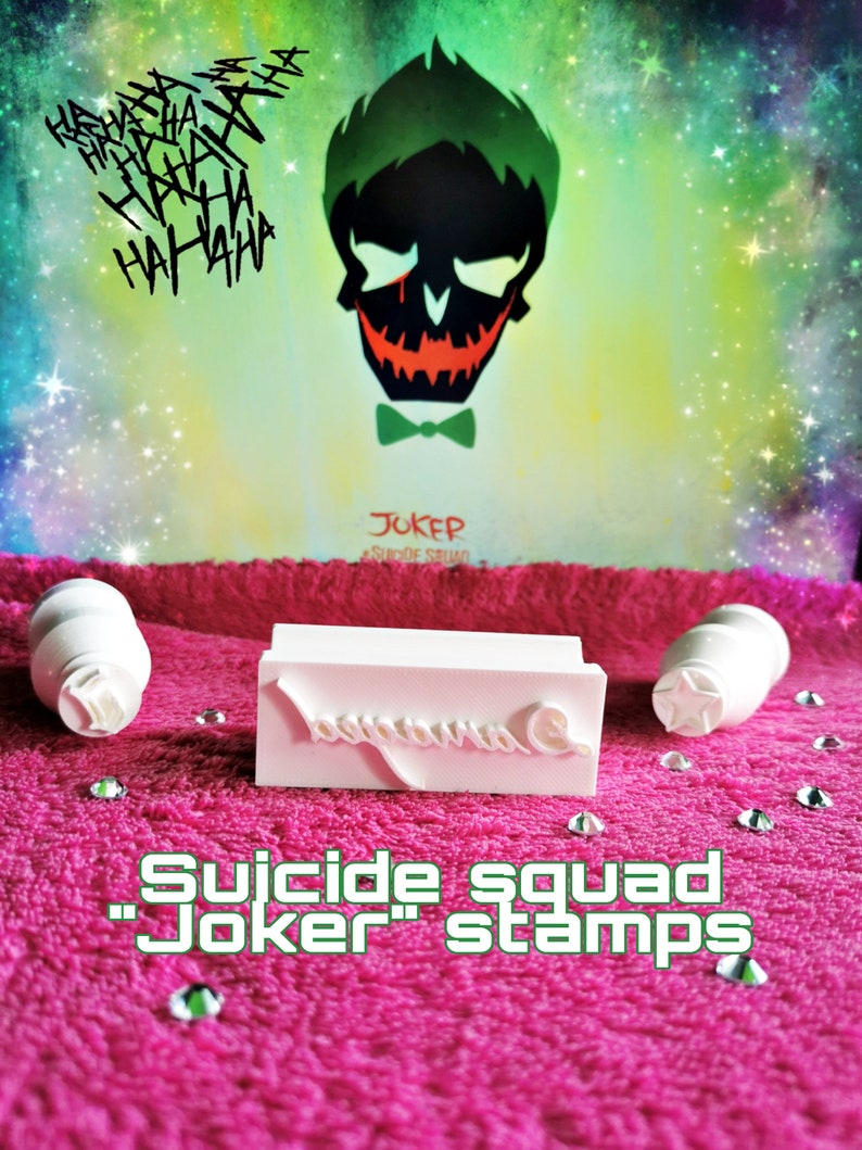 Joker Tattoo Stamps. - Etsy