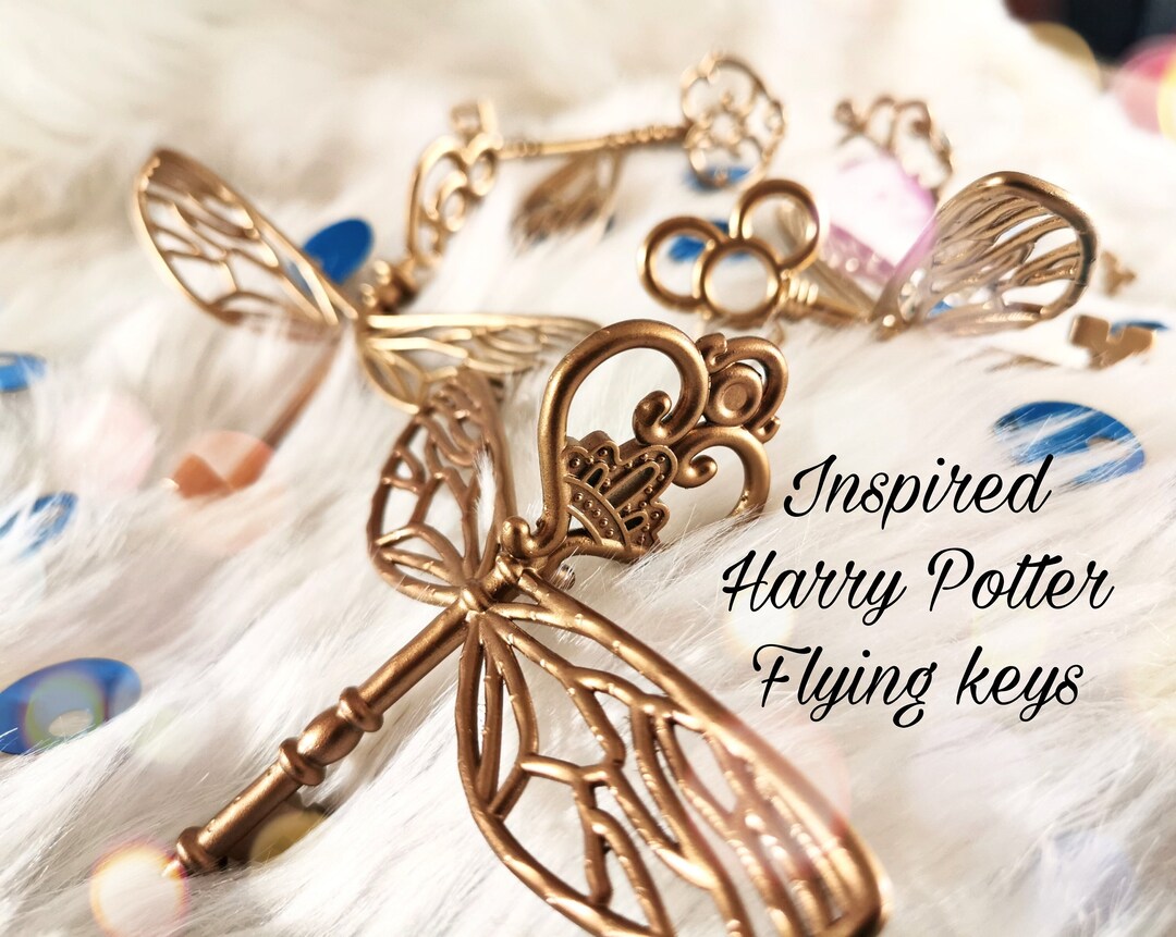 Inspired Harry Potter and Hogwarts Legacy Flying Keys - Etsy