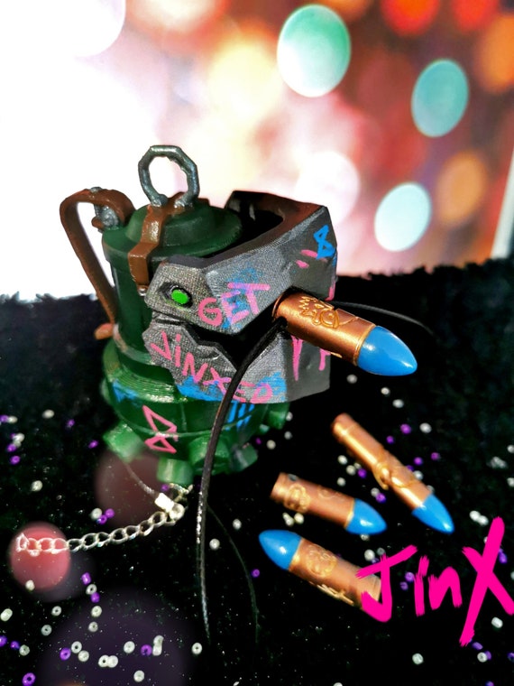 Jinx Cosplay Bullets and Grenade. - Etsy