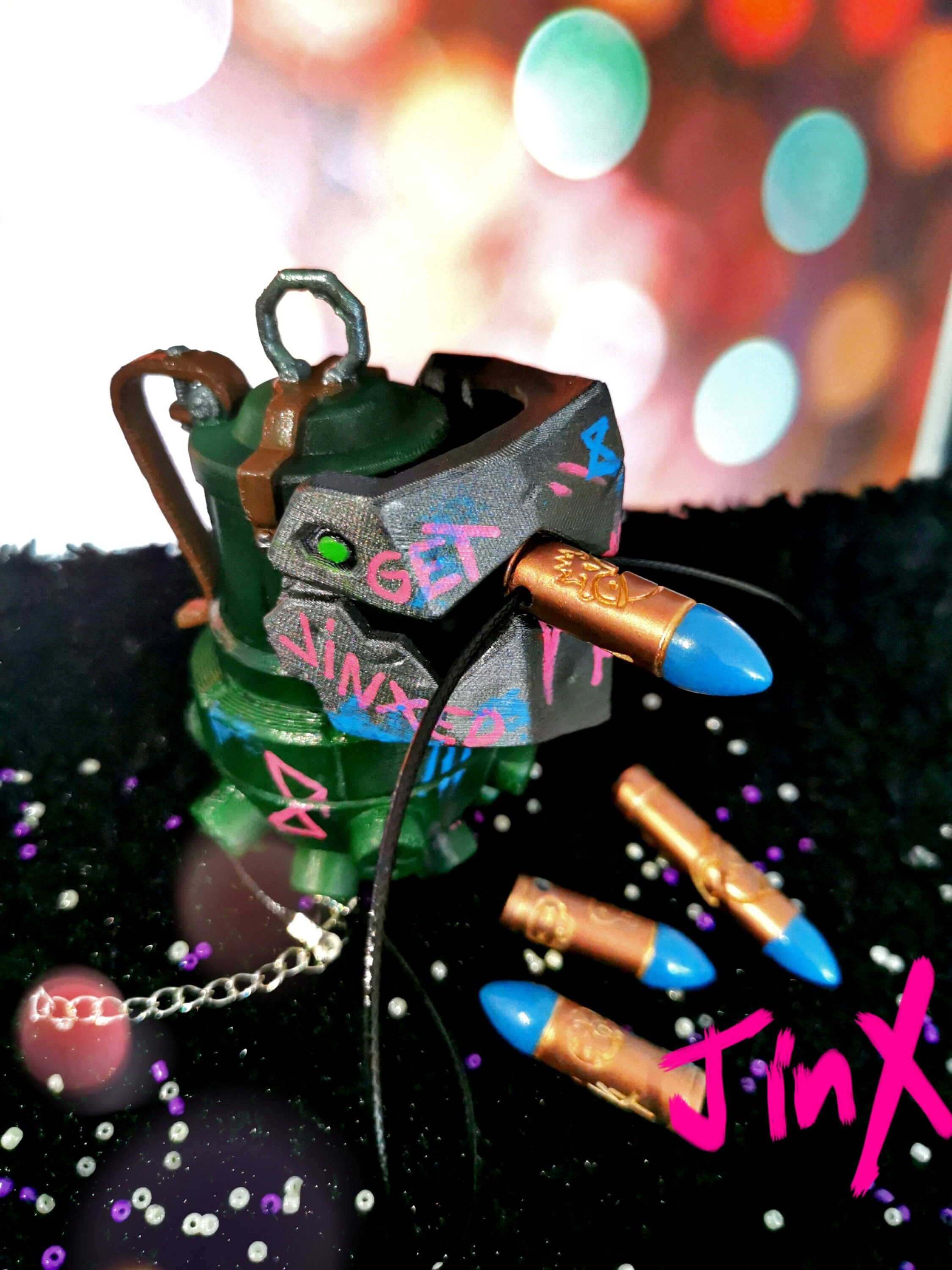 Jinx Cosplay Bullets and Grenade. - Etsy