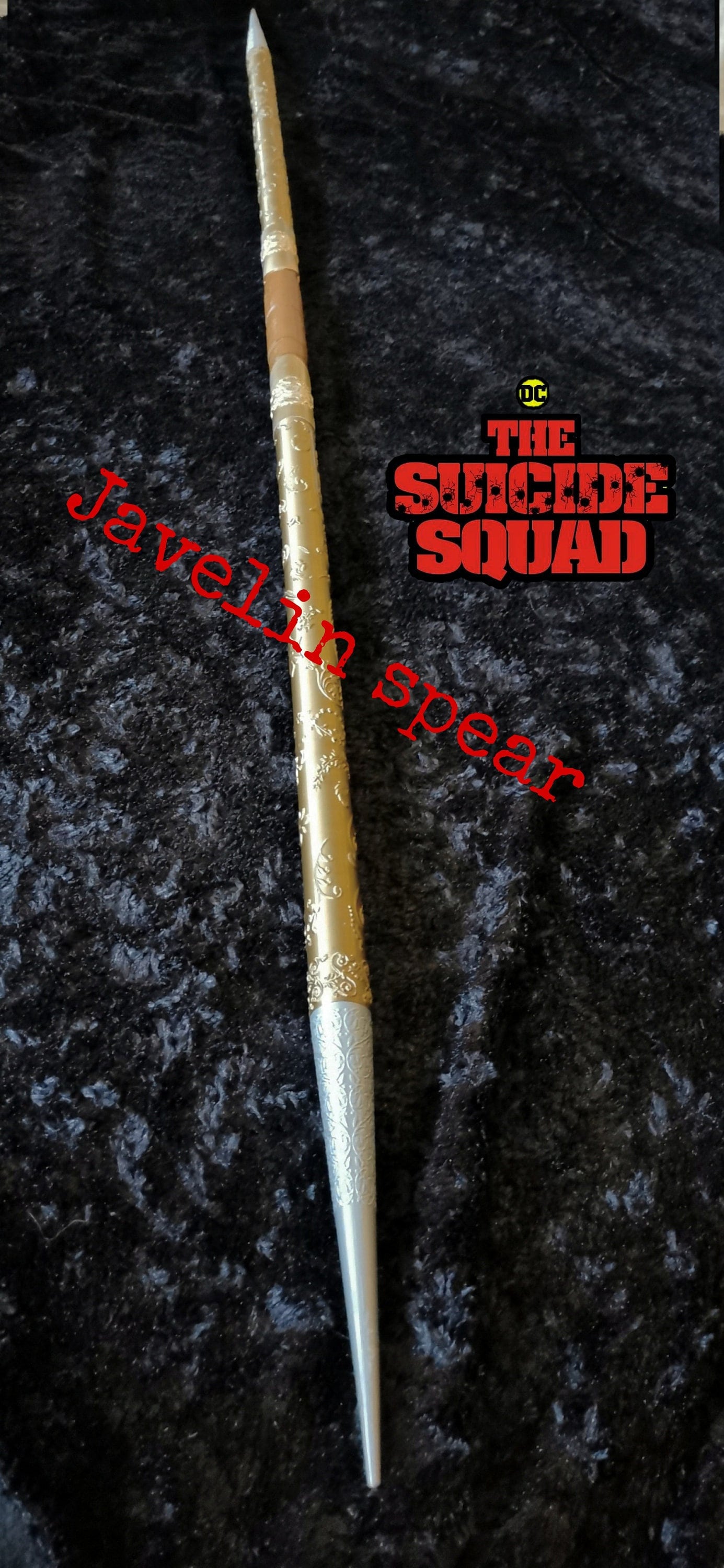 The Suicide Squad Javelin and Harley Quinn Spear 3D Prop - Etsy