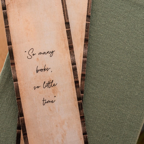 Laminated Bookmark - Etsy