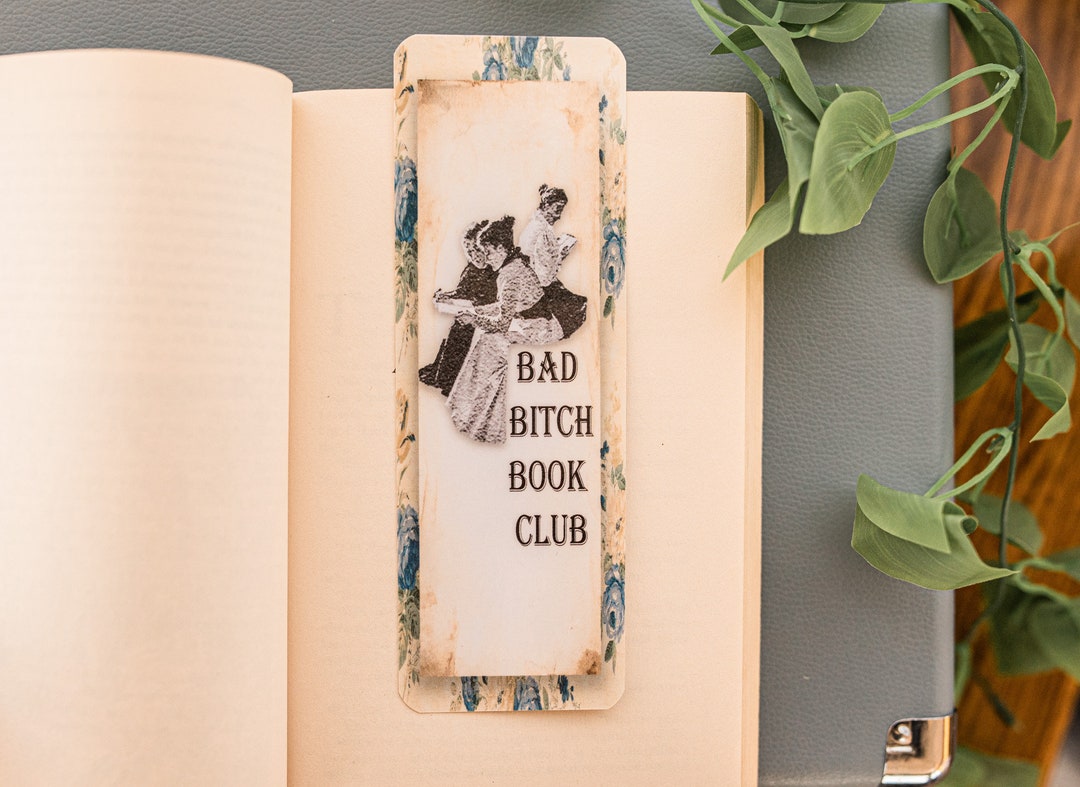Sassy Swearing Ladies Laminated Bookmark Bad Bitch Book Club - Etsy