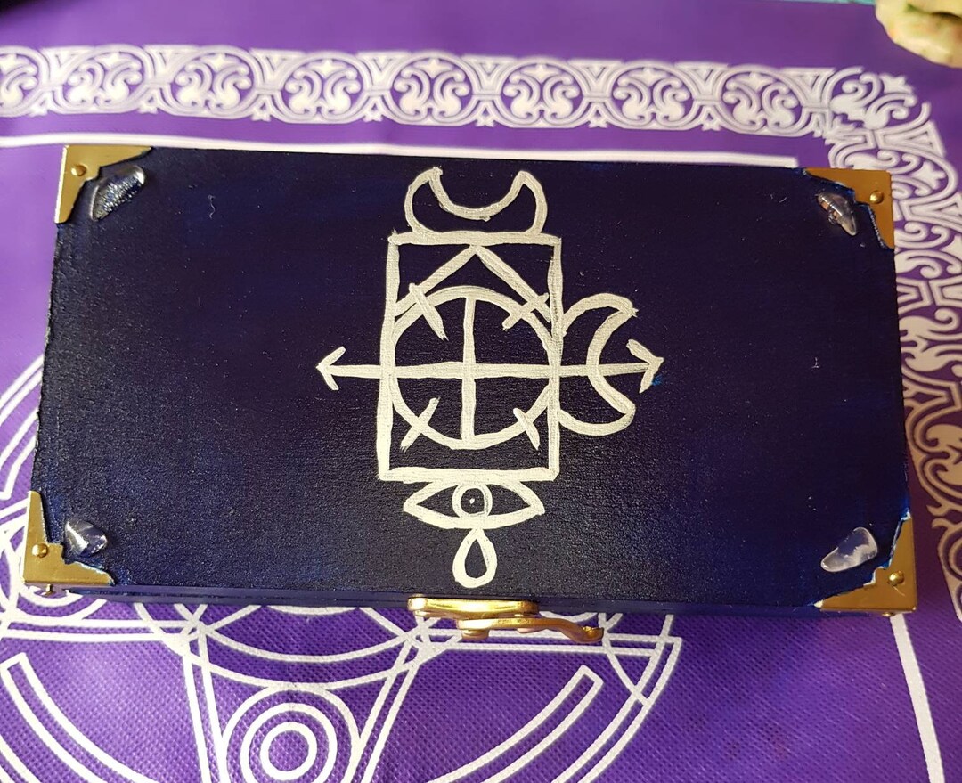 Sigil Charging,cleansing & Shielding Trinket Chest - Etsy