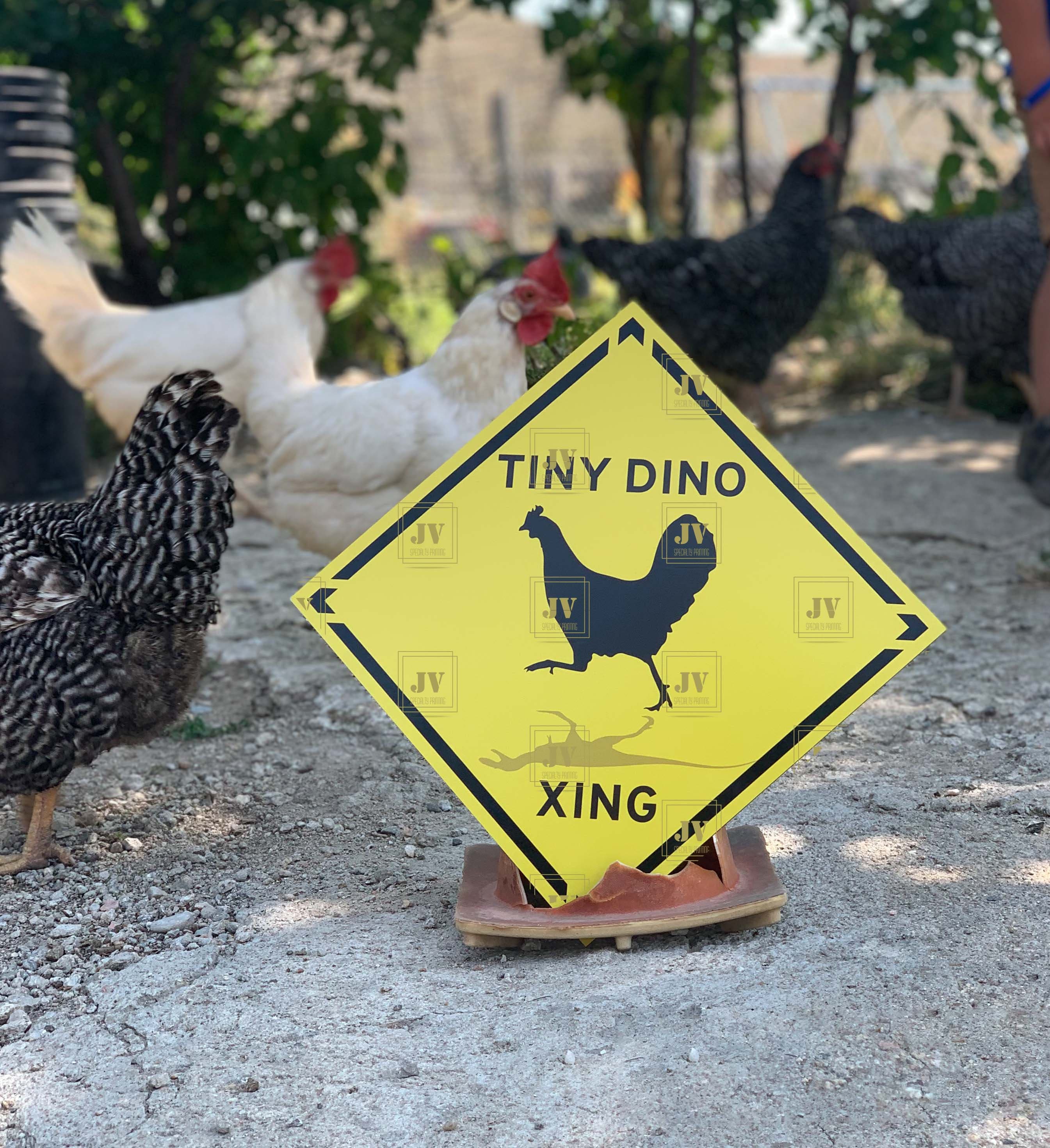 Chicken Crossing Sign, Chicken Crossing, Chicken XING Funny, Hen, Sign ...