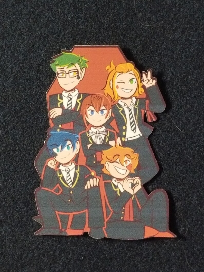 Twisted Wonderland Dorm Sticker 8 Pack - Etsy