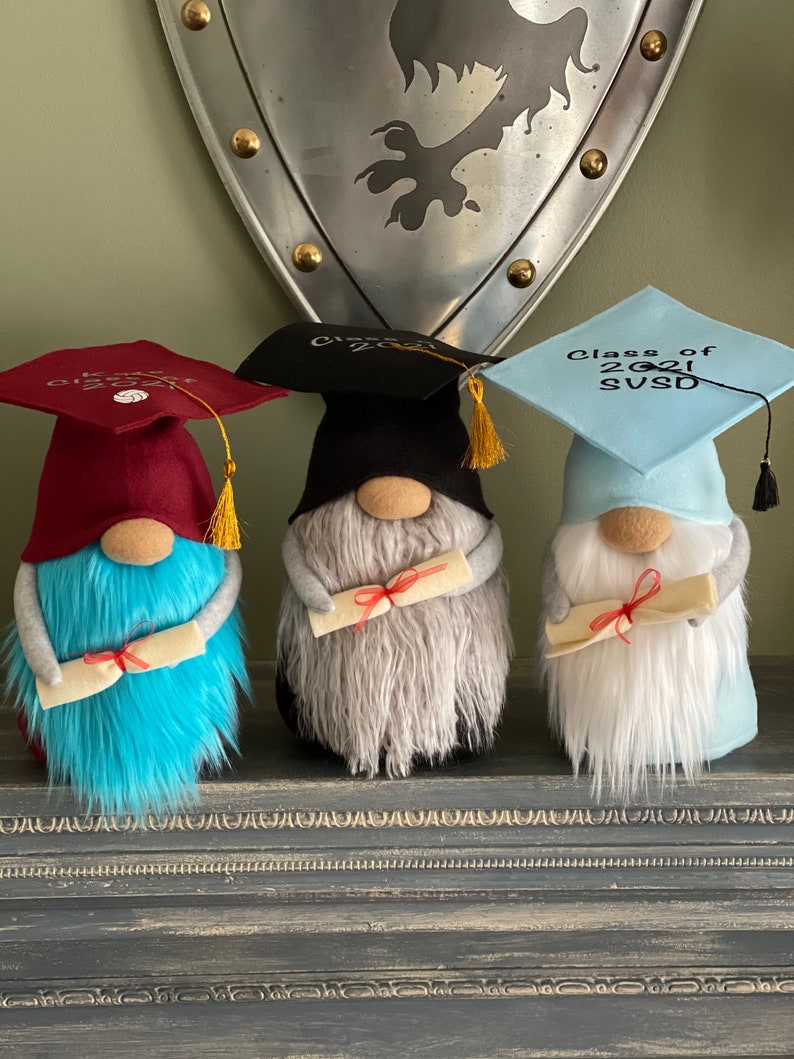 Graduation Gnome (made to Order) - Etsy
